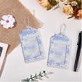 2Pcs Star Pattern PVC Plastic Photocard Holders Hanging Card Protector ...