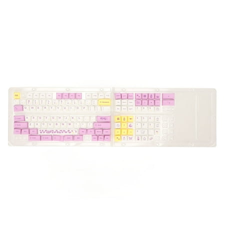 PBT Keycap, Ergonomic Clear Handwriting Keyboard Keycaps Feel ...