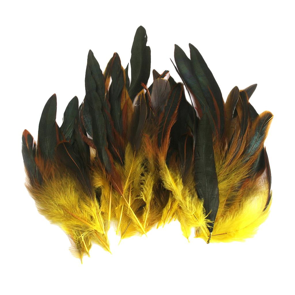 50 Feathers Colorful Feathers for Crafts Wedding Party Centerpieces ...