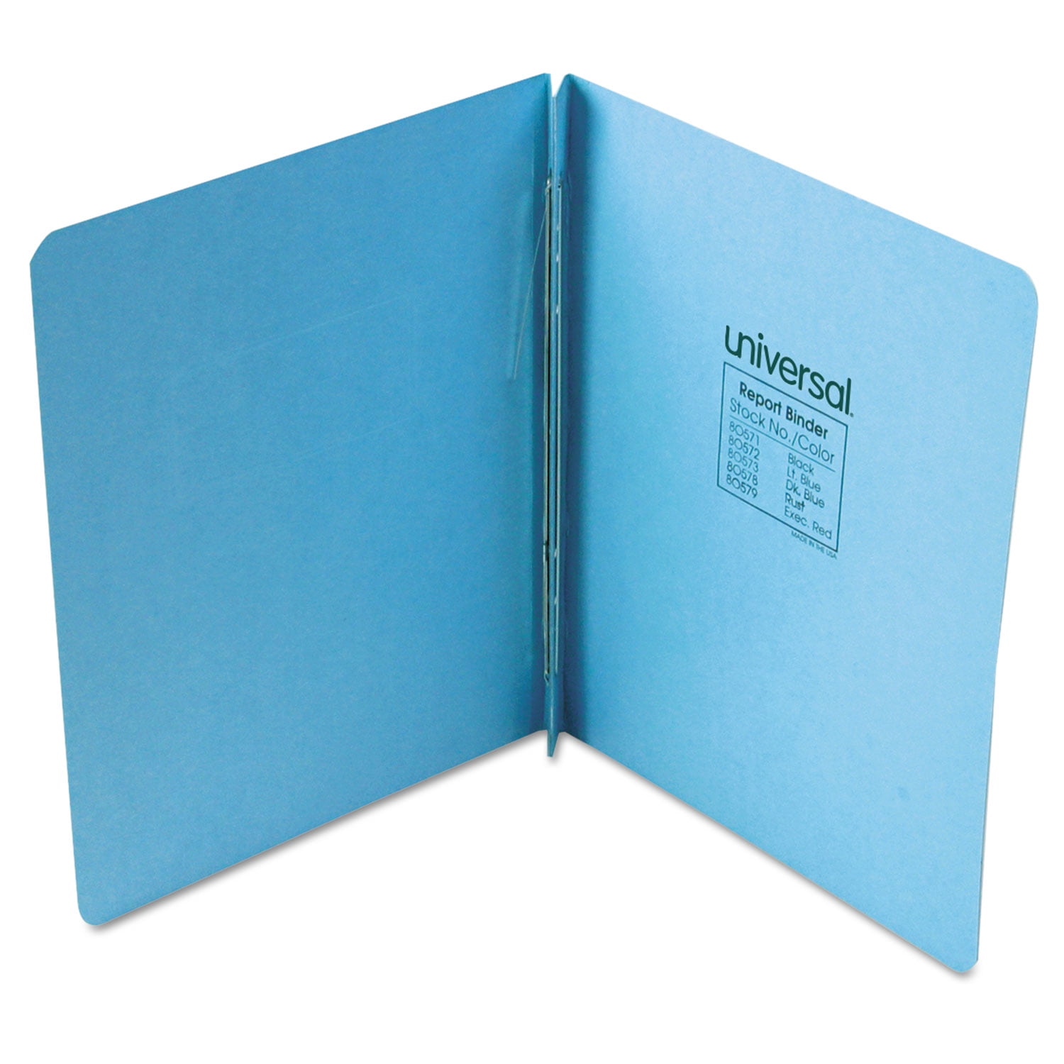Pressboard Report Cover Two Piece Prong Fastener 3 Capacity 8 5 X