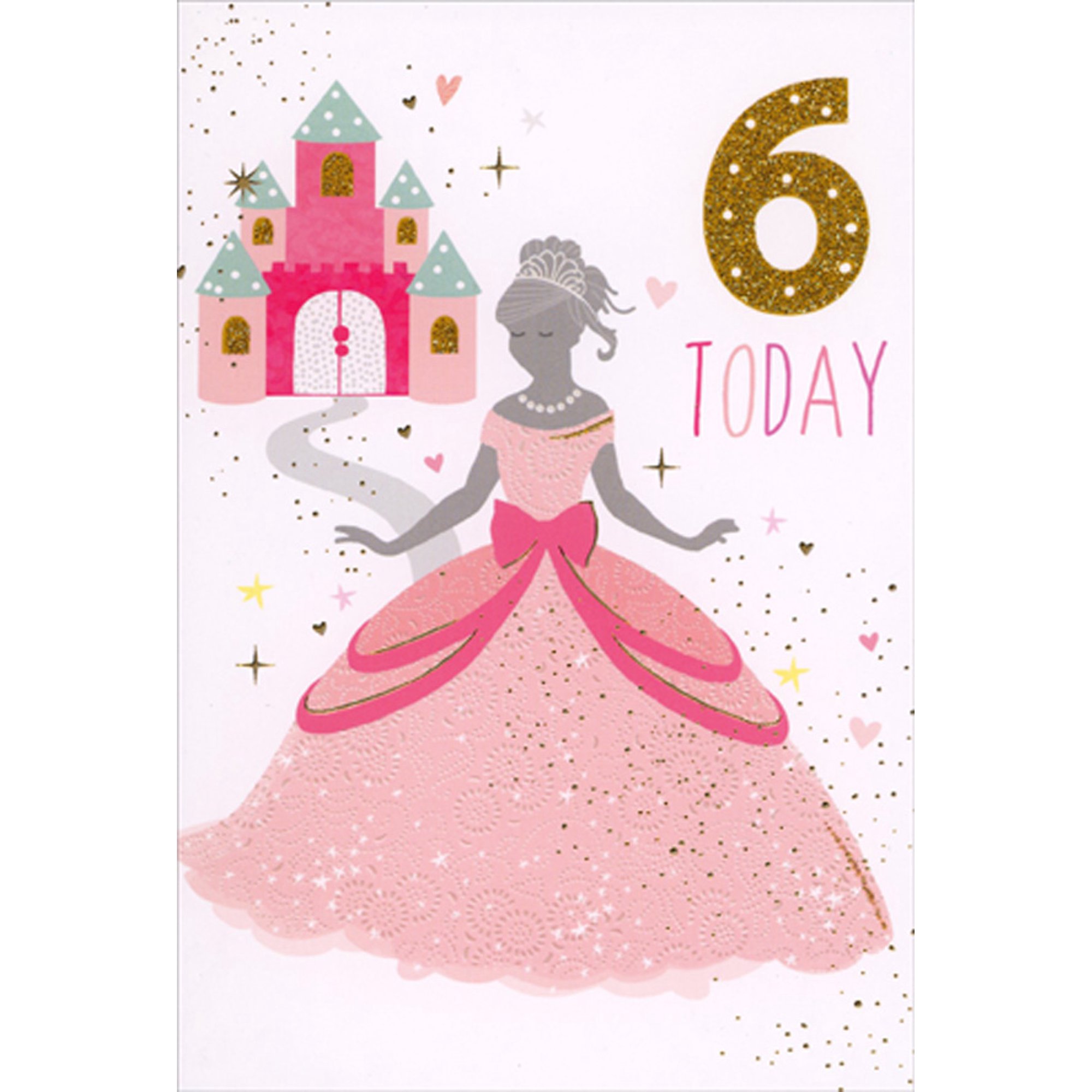 Princess Dress Card Template