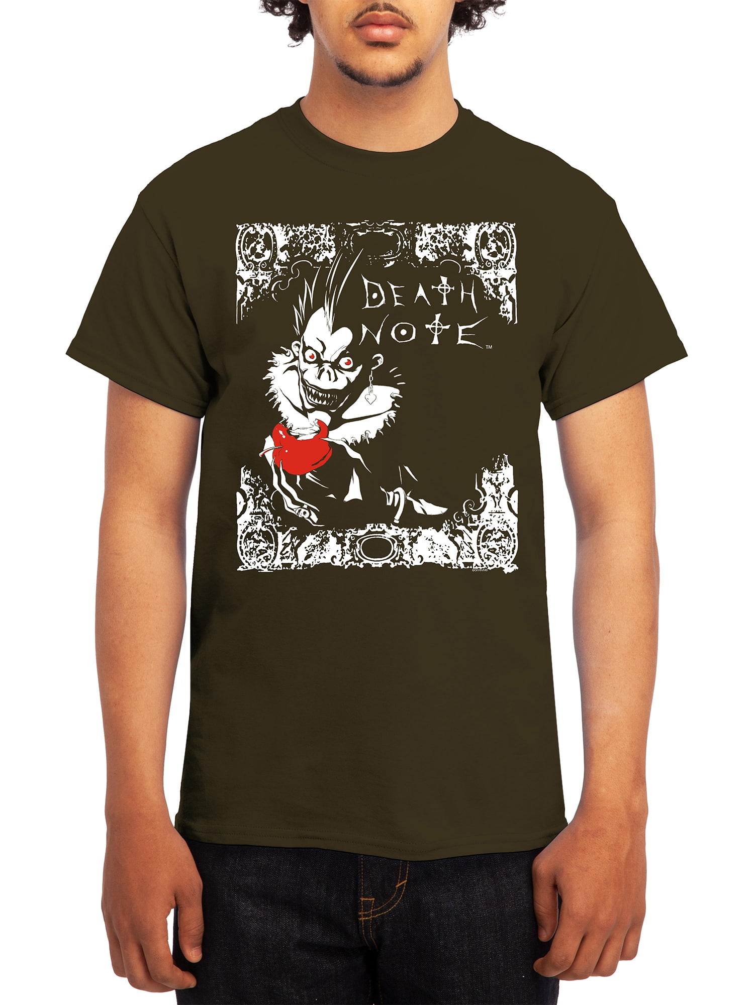 Death Note Men's Short Sleeve Graphic Tee - Walmart.com