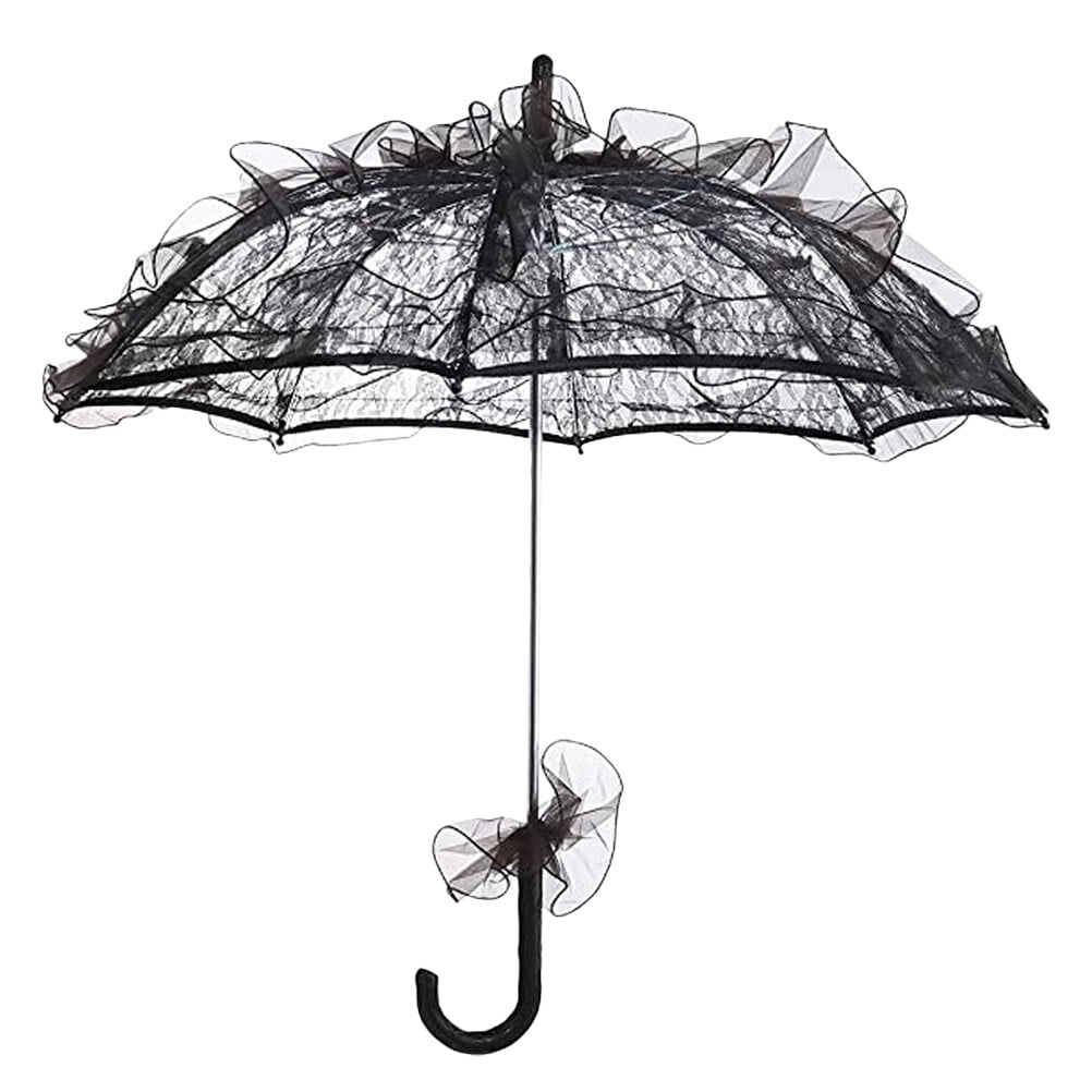 Umbrella Lace Parasol Wedding Beach Vacation Necessities Photo Vintage ...