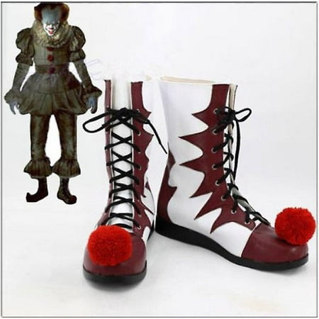 Scary Joker Pennywise Cosplay Shoes Stephen King's It Chapter Horror ...