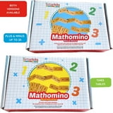 Math Domino Game for 1st & 2nd Grade | Wooden Algebra Dominoes Plus ...