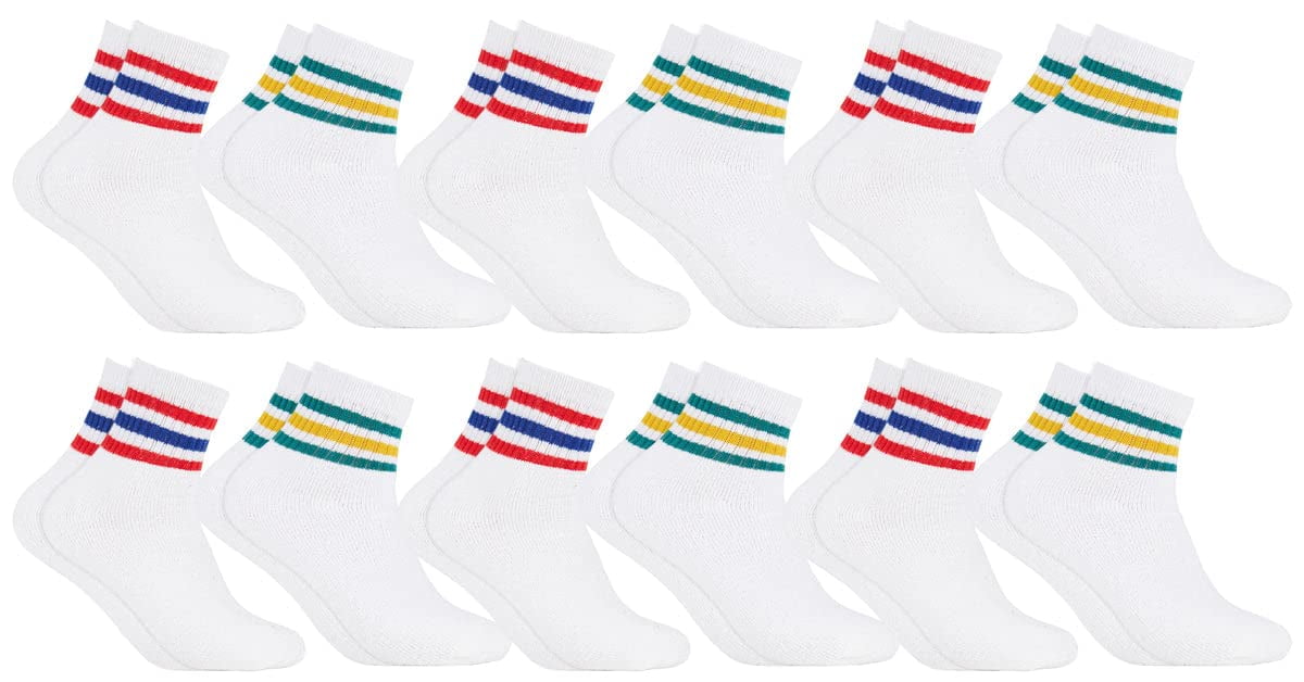 Yacht & Smith Mens Ankle Wholesale Bulk Pack Athletic Sports Socks, by ...