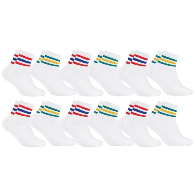 Yacht & Smith Mens Ankle Wholesale Bulk Pack Athletic Sports Socks, by ...