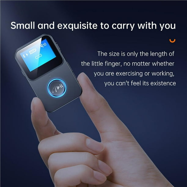 LCD Display Transmitter Visualization Portable Bluetooth Adapter ...