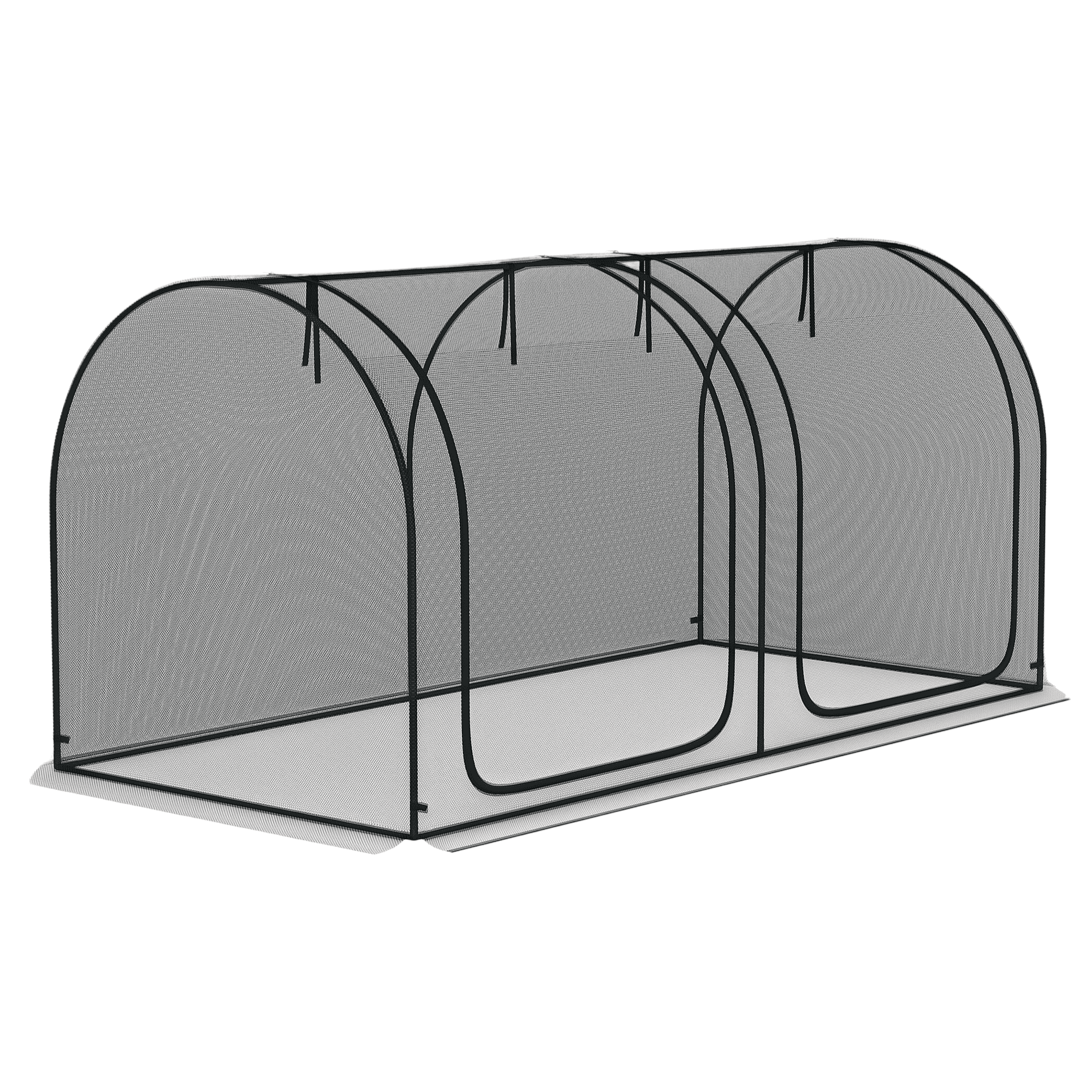 Click here for Outsunny 8 X 4ft Crop Cage With Two Zippered Doors... prices