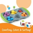 Learning Resources Mini Muffin Match Up Counting Toy Set, Color Sorting ...
