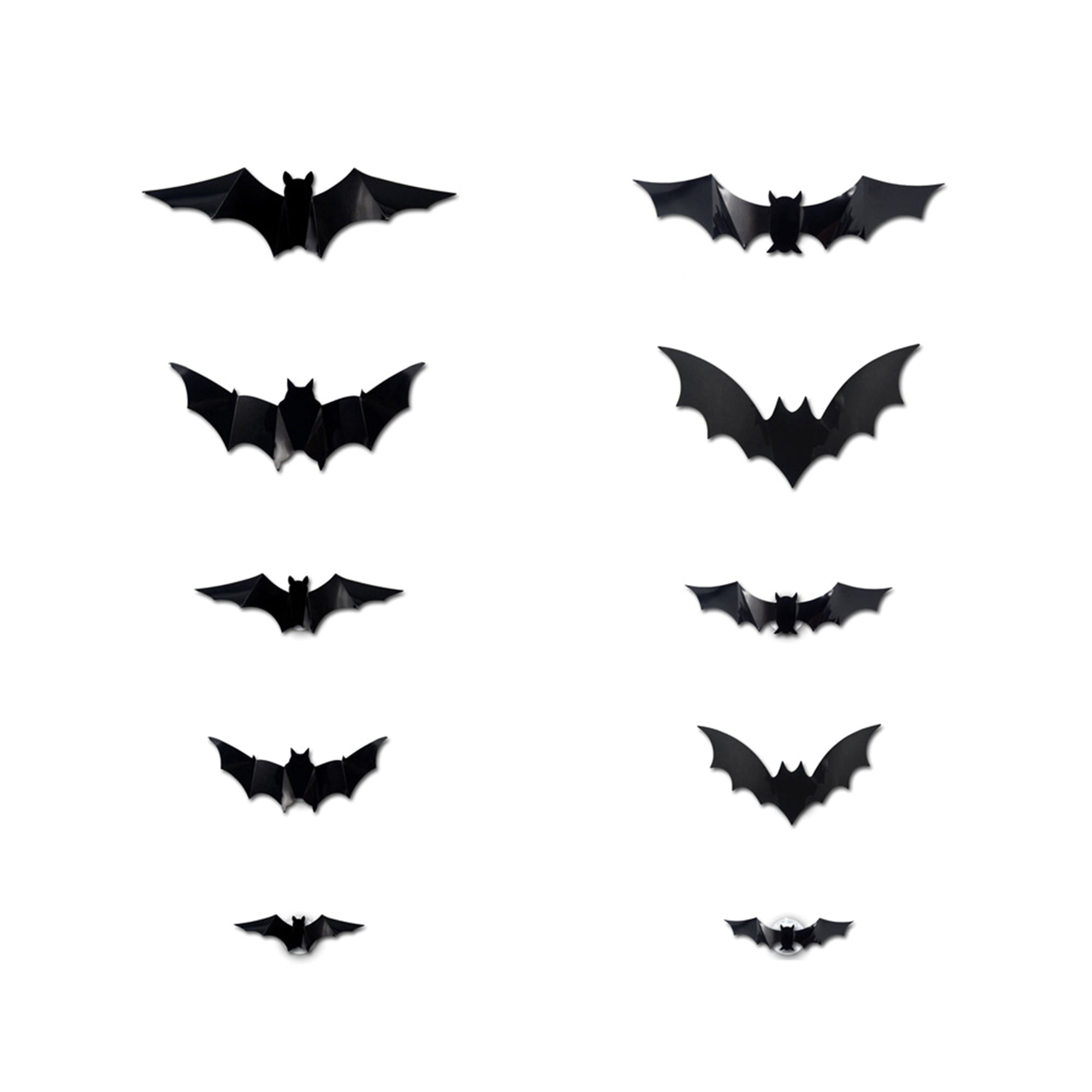 Sprifallbaby LED Bat Light PVC Sticker Lights Indoor Holiday Party Wall ...