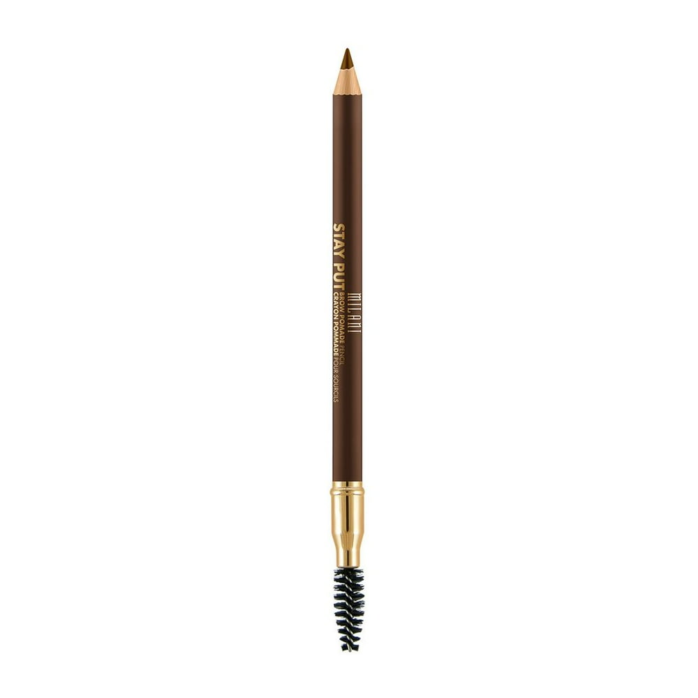 MILANI Stay Put Brow Pomade Pencil, Medium Brown - Walmart.com ...