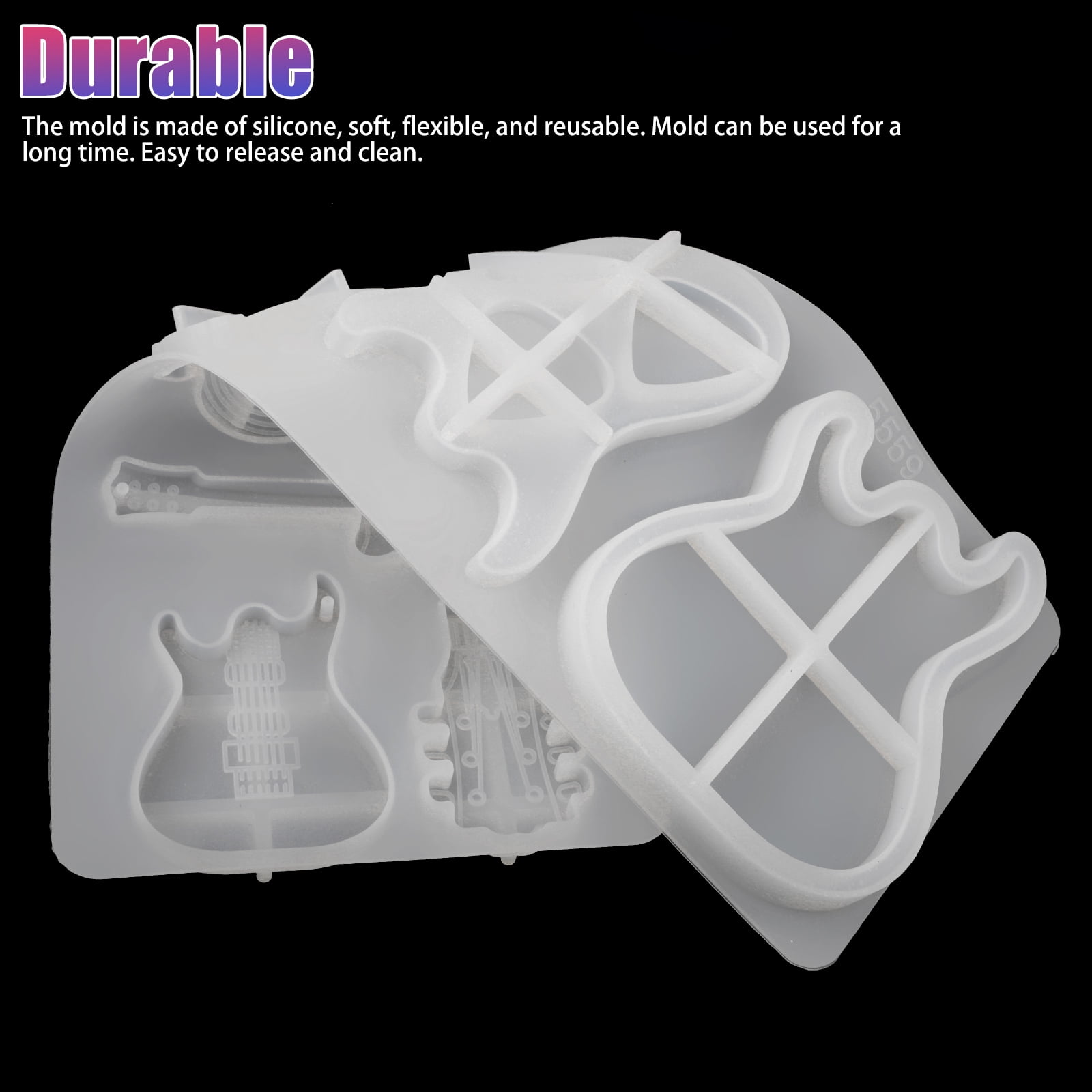 Craft Supplies & Tools Sculpting & Forming b grade 7 inch guitar mold ...