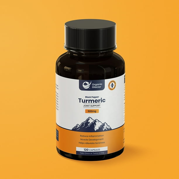 Turmeric and Black Pepper Capsules: Powerful Pairing - 120 Capsules ...