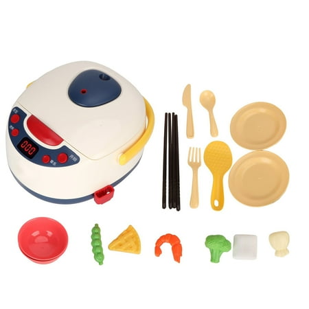 Cooking Toys, Durable Lightweight Rice Cooker Toy Cooking Sound Effects ...