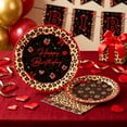 Cherry Leopard Birthday Party Decorations Set - Sweet & Wild 20-Person ...