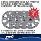 Coast To Coast IWCIMP357X IMPOSTOR ® WHEEL COVER - Walmart.com