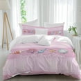 4 Piece Duvet Cover Set Queen, Underwater Coral Shell Pearl Coral Soft ...