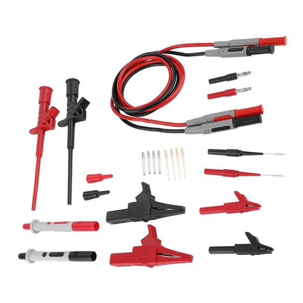 Test Probe Cable Set 4mm Banana Plug 100cm Length Multimeter Test ...