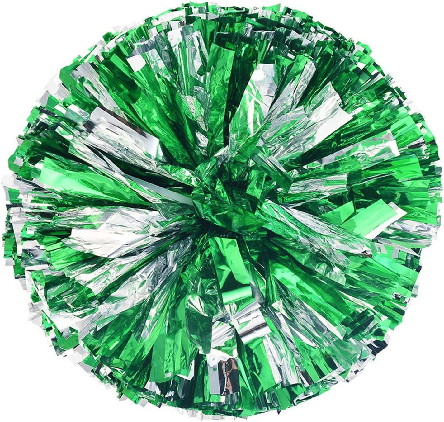 XXMU 2 Pack Cheerleader Pom Poms Sports Dance Cheer Plastic Pom Poms ...