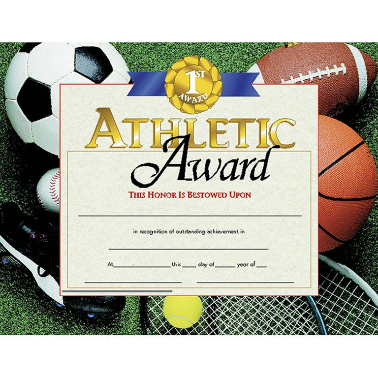 Sports Award Certificate Template