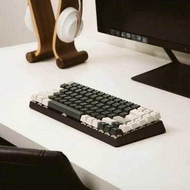Azio Cascade Slim Bluetooth and USB 75% Mechanical Computer Keyboard ...