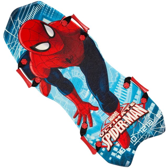 RYDR - Marvel 45" Two Person Foam Sleds, Snow Sled Slider -Spider Man ...