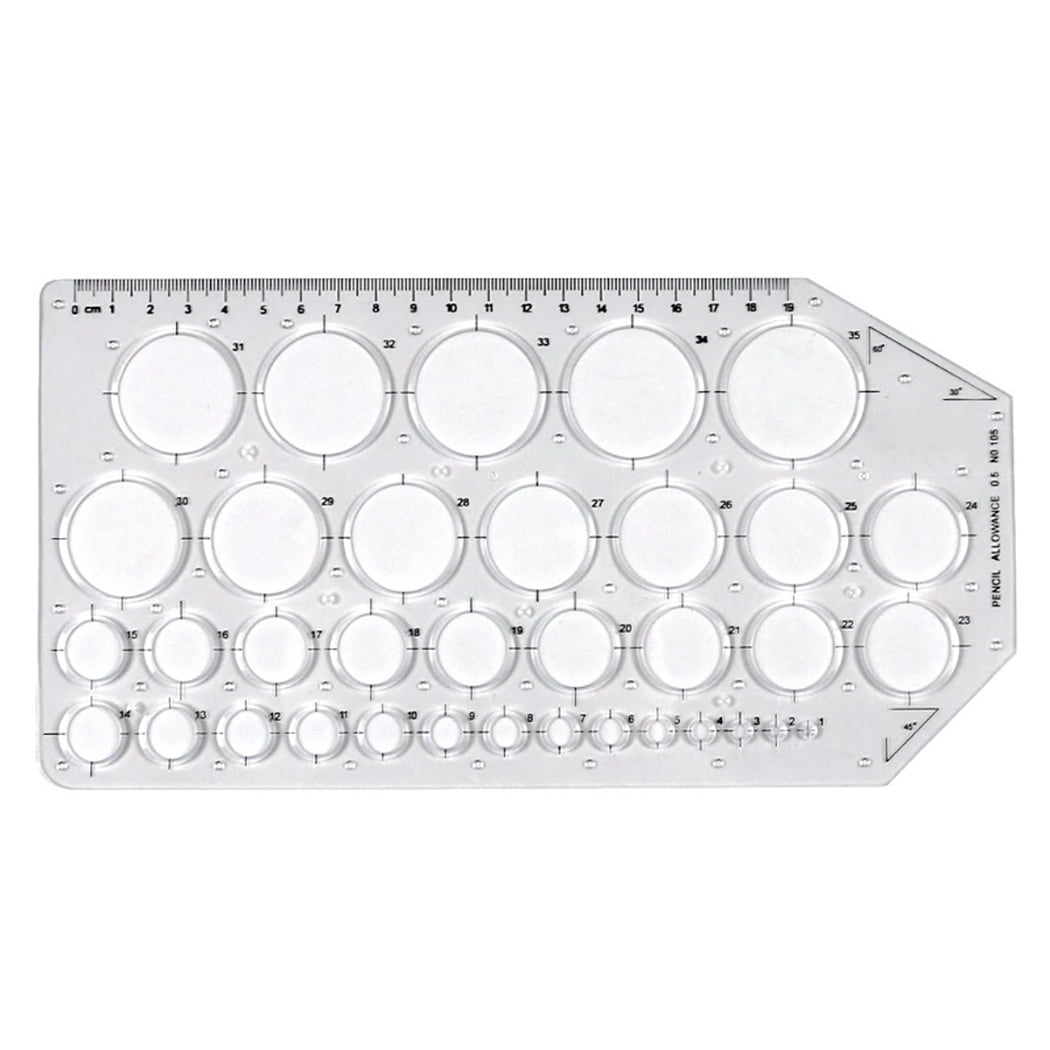 Click here for Coofit Drawings Template Circle Measuring Template... prices
