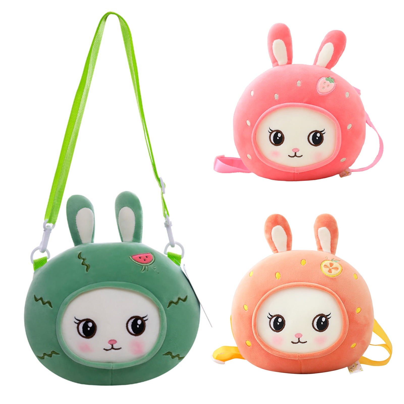 Dream Lifestyle Easter Bunny Backpack, Cartoon Plush Rabbit Girls ...