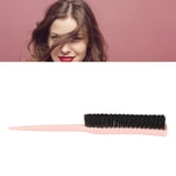 Back Combing Brush Slick Back Hair Brush, 3 Row Nylon Plastic Bristle ...