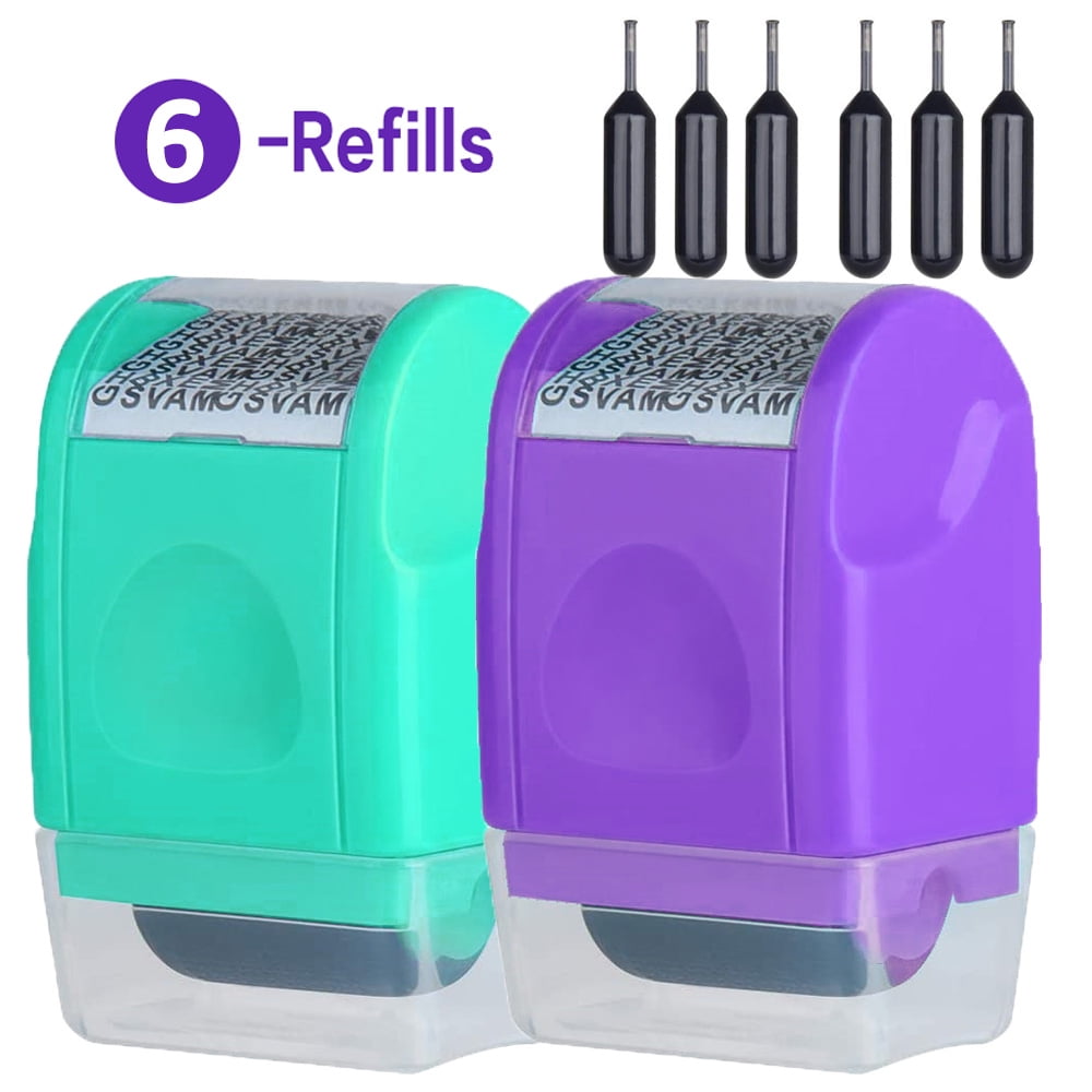 Identity Protection Roller OBOSOE Wide Roller Identity Theft Prevention ...