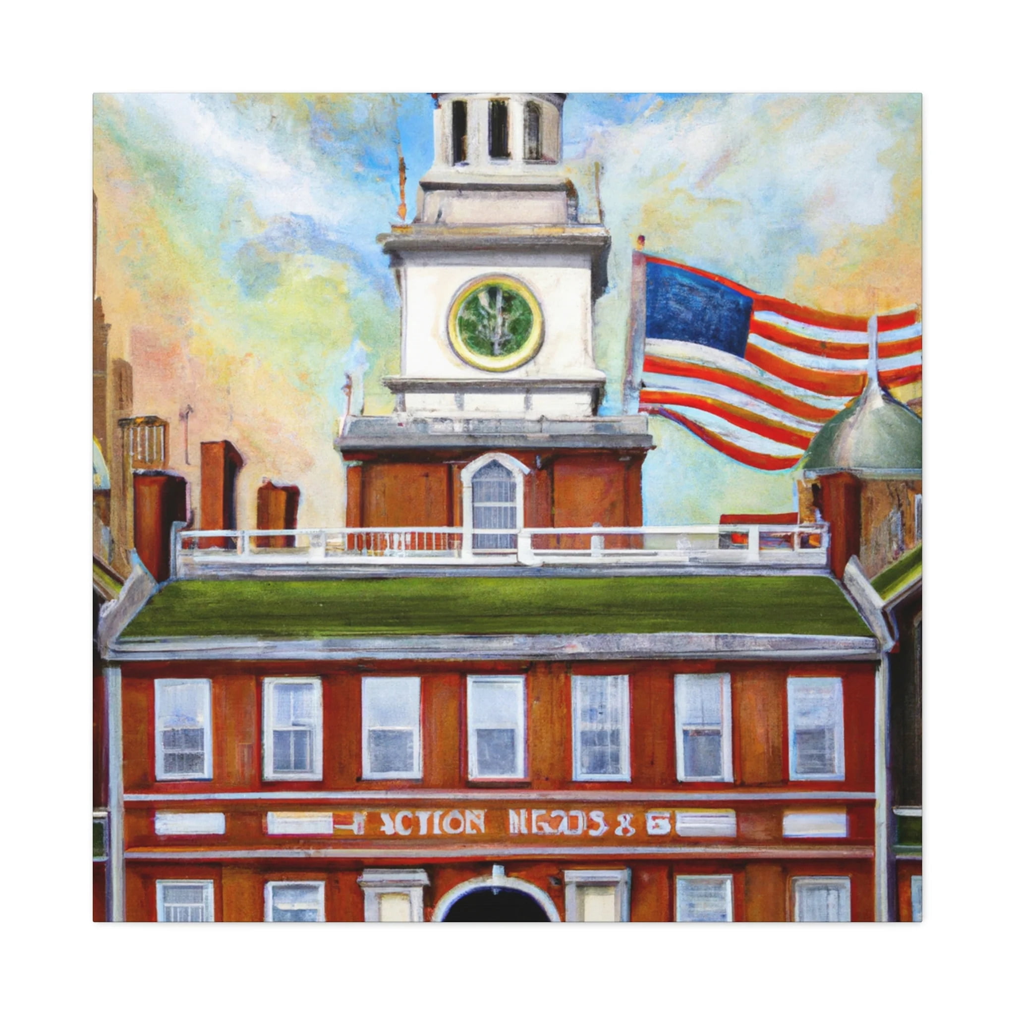 Liberty's Grand Triumph - Canvas - Walmart.com