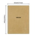 Kraft Paper,Kraft Cardstock for MMF7 Arts, Crafts, Office, 70 Sheets 8. ...