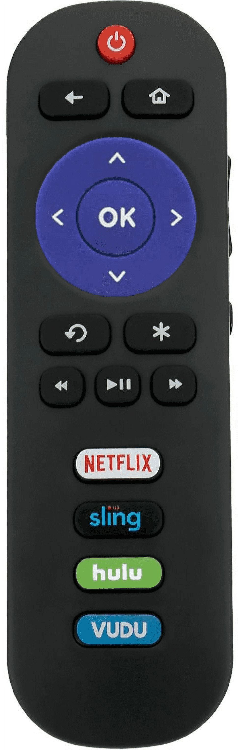 New Remote RC280 Replacement For TCL Roku TV with Netflix Sling Hulu ...