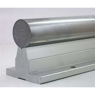 INTSUPERMAI Aluminum Cylindrical Guide Linear Slide Rail Supported ...