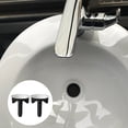 BESTYASH Stainless Steel Sink Stopper Black Kitchen Faucet Hole Cover ...
