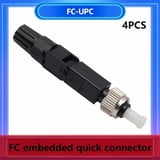 4x Superior FC UPC Fiber Optic Fast Connector Exquisite Cold Joint ...