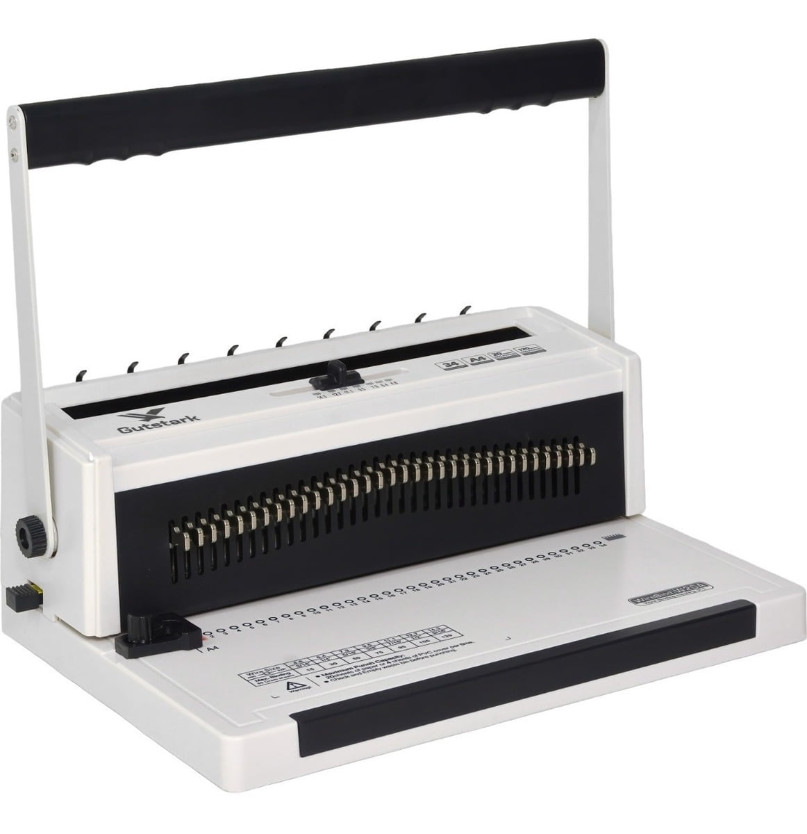 Engargoladora Perforadora Gutstark Profesional 120 Hojas | Bodega ...