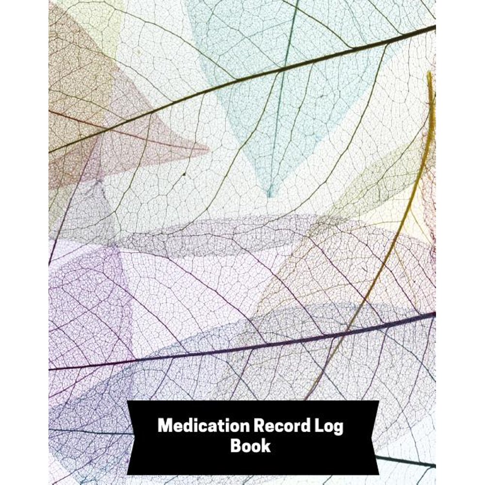 Medication Record Log Book: Undated Personal Medication Checklist ...