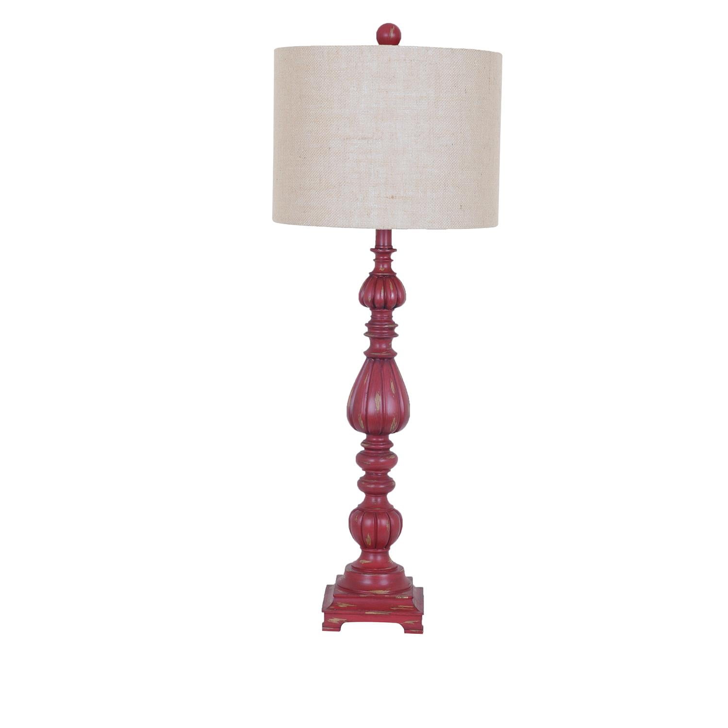 Slender Avian 35-Inch Table Lamp, Antique Red - Walmart.com