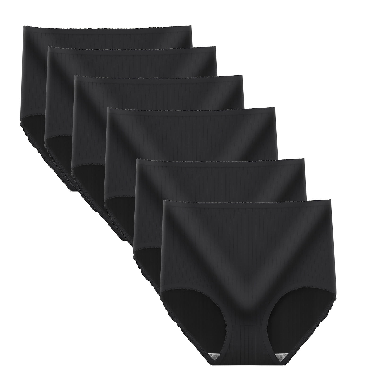 Click here for Abatab 6 Packs Womens Underwear High Waisted Stret... prices