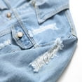 LZLER Casual Jean Jacket for Men Ripped Sports Denim Jacket - Walmart.com