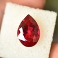 Gemsgrowth Natural Red Ruby Loose Gemstone, 8 Carat, Pear Cut ...