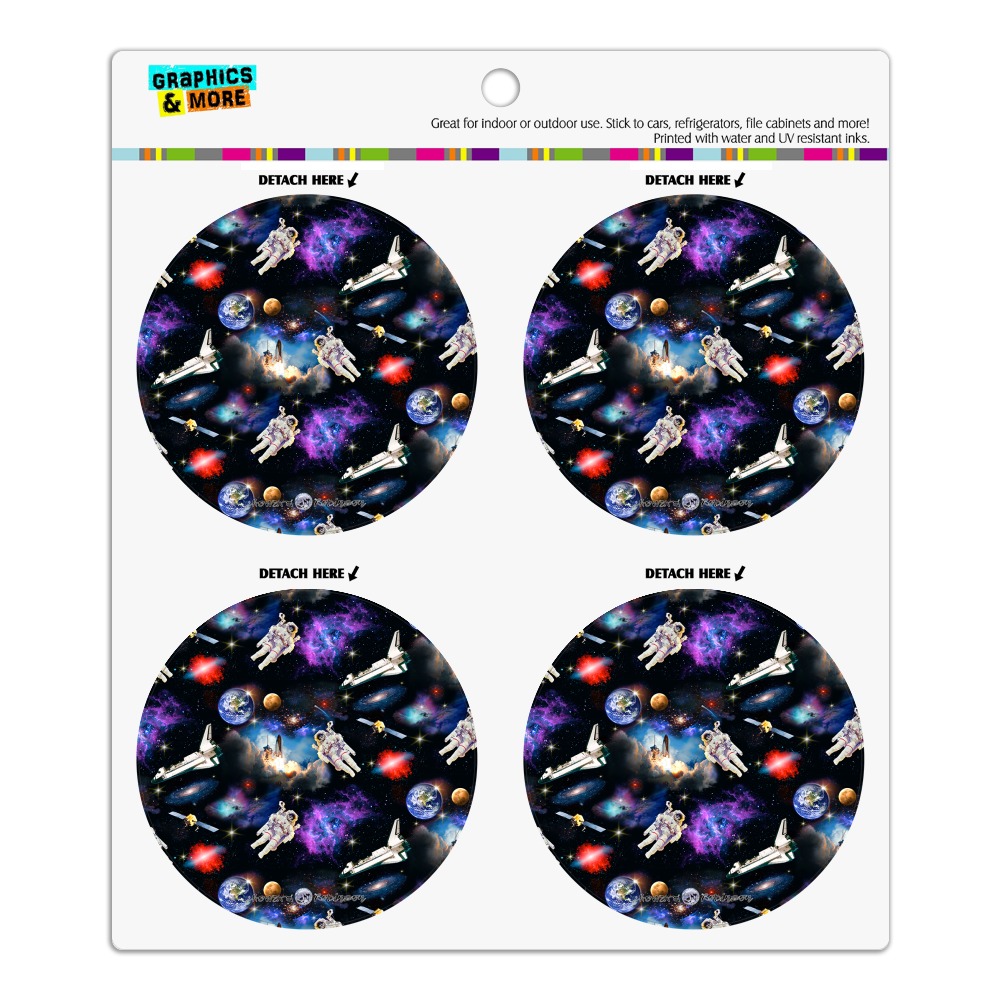 Astronaut Space Earth Moon Solar System Pattern Refrigerator Fridge ...