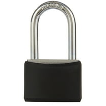 Hyper Tough Laminated Steel Padlock, 44mm Body with 1-3/16 inch Shackle ...