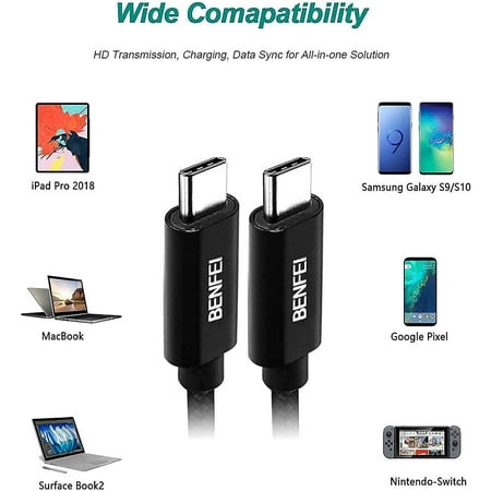 USB 3.1 Type-C Gen 2 Cable, USB C Gen 2 Cable/USB-C Gen 2 Cable with 4K ...