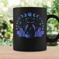 Kawaii Pastel Goth Cat Anime Manga Crystal Black Witchy Coffee Mugs ...