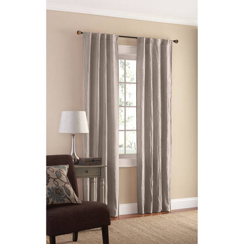 Mainstays Solid Crushed Microfiber Panel, Set of 2 - Walmart.com