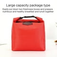 Convenient Thermal Lunch Bag Small Insulated Container Purse for School ...