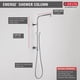Delta Universal Showering Components: Shower Column 18" Round - Walmart.com